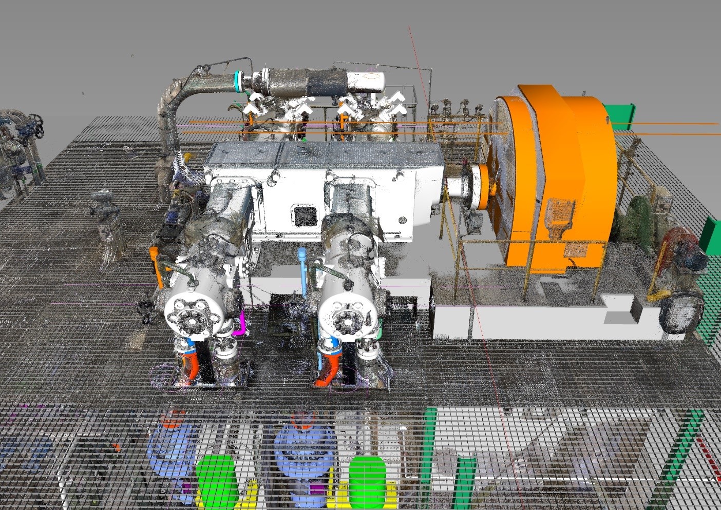 3D Scanning & Reverse Engineering for Industrial Compressor & Turbines